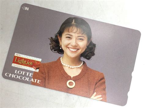 Yahooオークション テレカ【 小泉今日子 】未使用 50度 テレホンカ