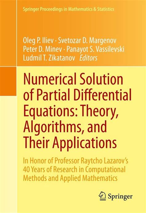 Numerical Solution Of Partial Differential Equations Theory