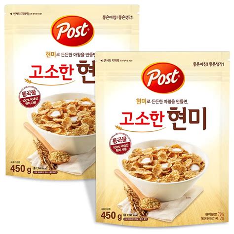 포스트 통곡물 고소한현미 450gx2개 홈플러스 택배배송