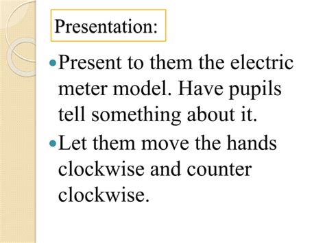Reading And Interpreting Electric Meter Pptx
