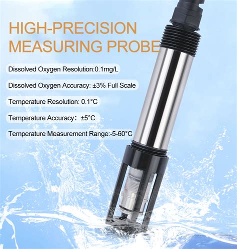 Ar8406 Smart Sensor Dissolved Oxygen Meter Water Quality Tester