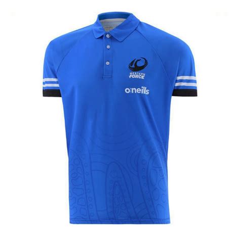 Western Force Team Media Polo Shirt Mens Ozsportsdirect