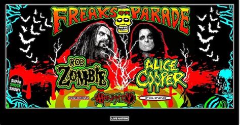 Rob Zombie Announces Freaks On Parade Tour 2023 Go Venue Magazine