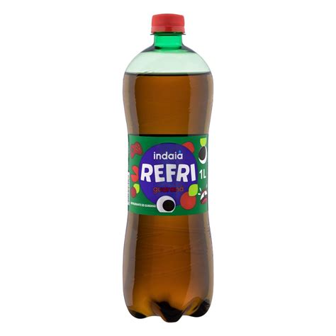 Refrigerante Guaraná Indaiá Refri Garrafa 1l