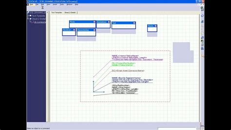 Catia V5 Drafting Text Templateg Youtube