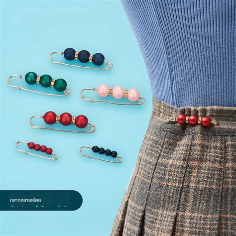 กางเกงเอวอาร์ติแฟกต์เปลี่ยนเป็นขาเอวเล็กเข็มกลัดเสื้อผ้าคงที่ขอบเสื้อผู้หญิงตอนหน้าอกพินคำเดียว