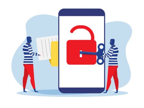 Man Unlock Data With Hacker Steal Data And Personal Information Concept Vector Mail Steal PNG