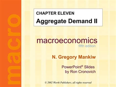 303 Chapter11 Ppt Aggregate Demand Macroeconomics Ppt