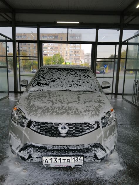Замена задней подушки двигателя — SsangYong Actyon (2G), 2 л, 2013 года ...