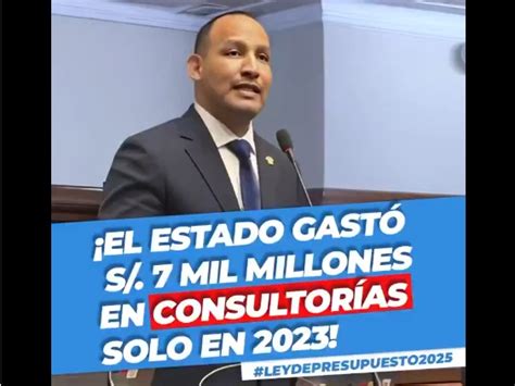 Congresista Alejandro Muñante Considera Crítico Ponerle Un Tope Máximo