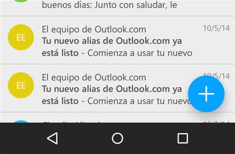 como enviar un correo desde outlook movil abrir correo outlook