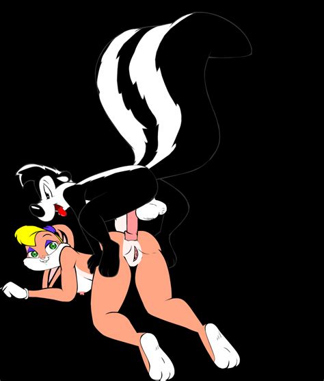 Rule 34 Animated Anthro Female Fur Furry Lola Bunny Looney Tunes Male Pepe Le Pew Rabbit Skunk