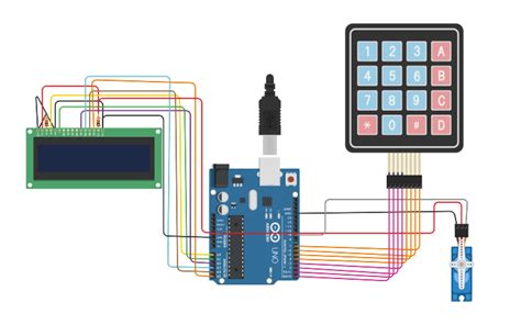 Circuit Design Door Lock System Tinkercad Circuit Design Door Lock System Tinkercad