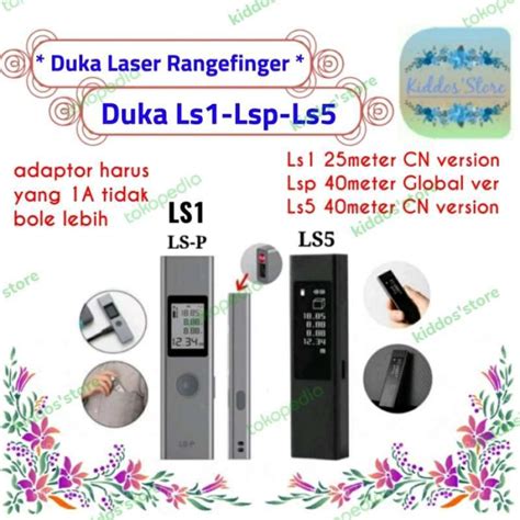 Promo Duka Laser Lsp Ls5 Meteran Digital Pengukur Dimensi Range Finger