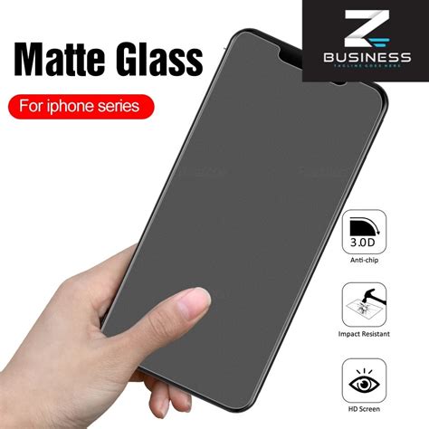 Zshope Matte Tempered Glass Screen Protector 3d Curved Ultra Clear