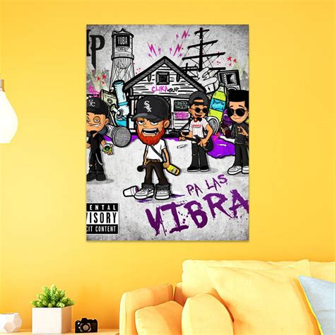Herencia De Patrones Poster Pa Las Vibras Poster Wall Art Sticky Poster