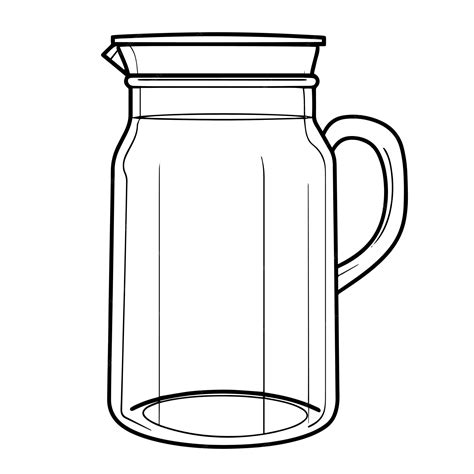 Premium Vector Vector Illustration Of A Minimalist Beaker Glass