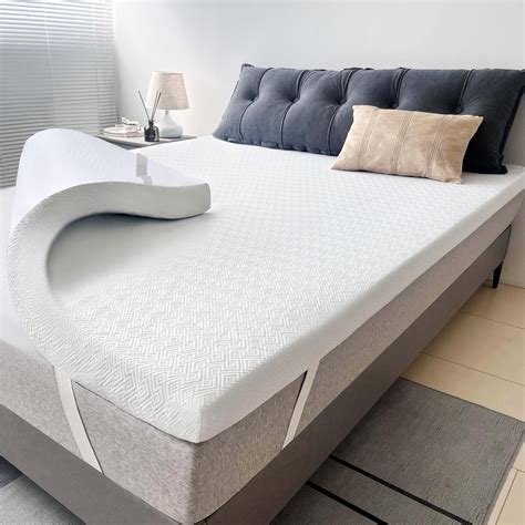 Airensky 2 Inch Gel Memory Foam Mattress Topper Twin Size With
