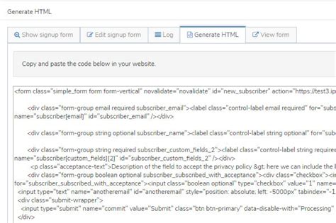 Mailrelay V3 Subscription Forms Mailrelay