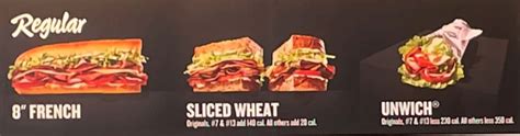 Jimmy John S Menu With Prices Updated July