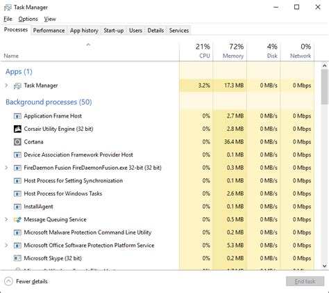 High Ram Usage While Idle Windows Forums