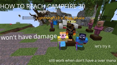 Minecrafthypixel Skyblockhow To Reach Campfire 30 YouTube
