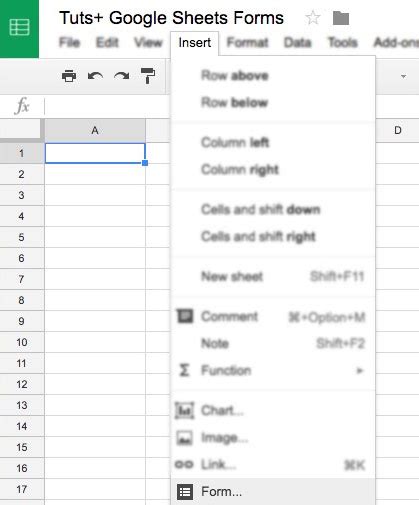 How To Create Web Input Forms With Google Sheets