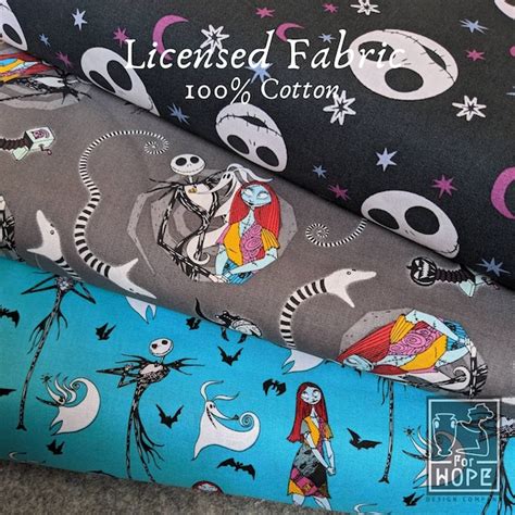 Sally Night Before Christmas Fabric Etsy