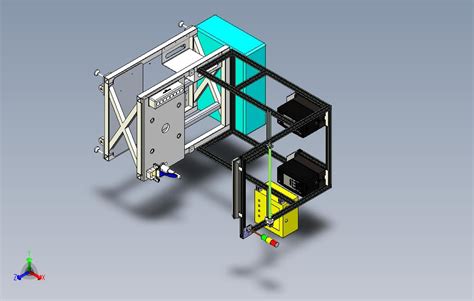 手动刷漆工作台设计 Parasolid 模型图纸下载 懒石网