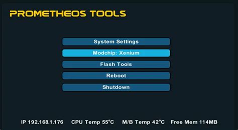 [scena Xbox] Rilasciato Prometheos V1 5 0 Biteyourconsole