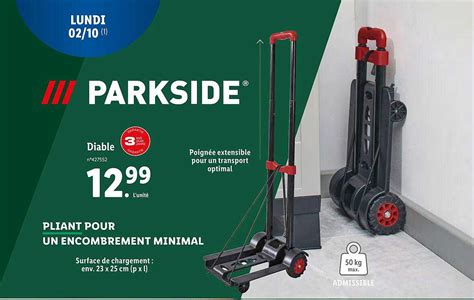 Promo Diable Parkside Chez Lidl Icatalogue Fr