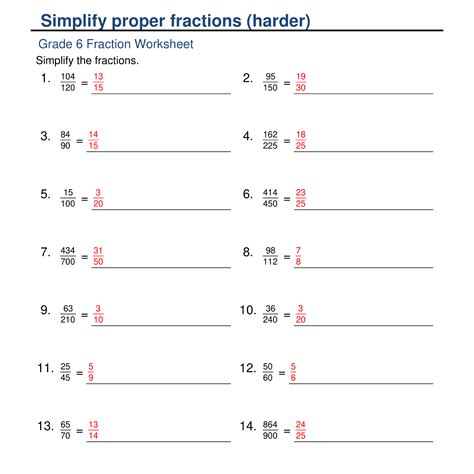Fraction Conversion And Simplification Worksheets Made By Teachers