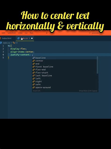 How To Center Text Both Horizontally And Vertically In Html Andcsscoding Programmingprojectscss