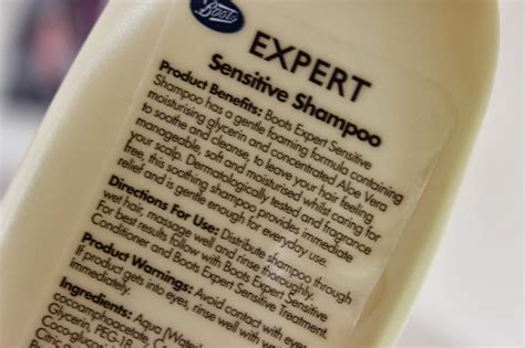 Boots Sensitive Expert Shampoo And Conditioner Review British Beauty Addict