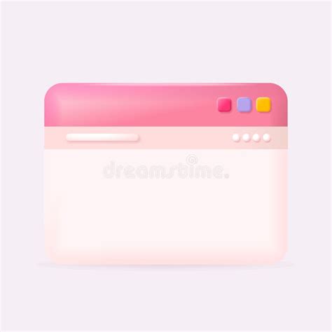 Opened Browser Window Stock Illustrations 101 Opened Browser Window
