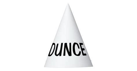 Dunce Hat Diy Custom Party Hats Zazzle