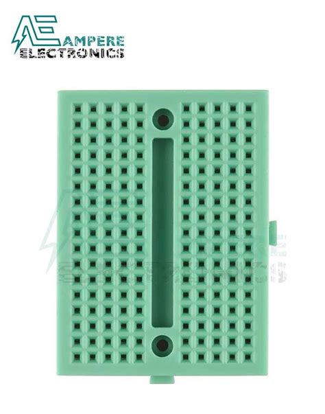 Tiny Breadboard 170 Tie Point Green Ampere Electronics