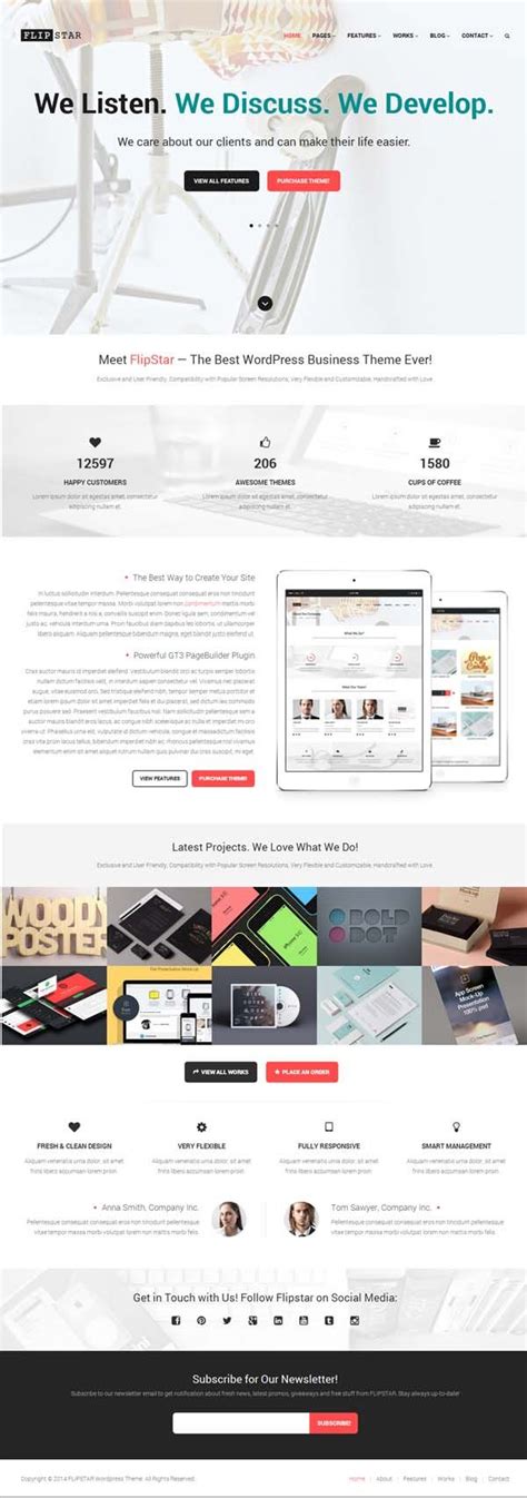 new responsive wordpress themes with html5 css3 and seo wordpress