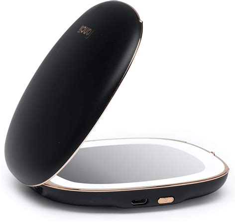Amazon Fancii Compact Makeup Mirror With Natural LED Lights 1x