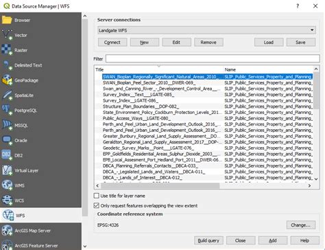 5 3 Landgate And Open Data Wa — Qgis In Mineral Exploration 1 1 Documentation