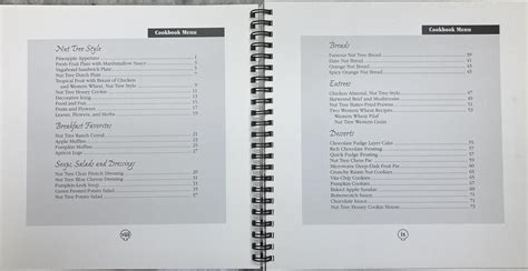 Nut Tree Cookbook R Old Recipes