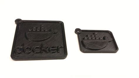 Free 3d File Docker Keychain 2 Models・model To Download And 3d Print