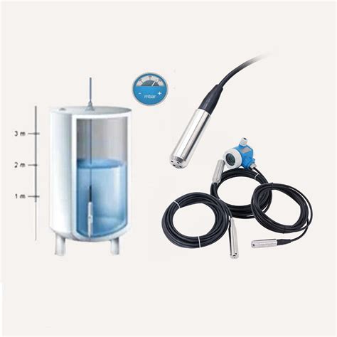 Polyvinyl Fluoride Cable Submersible Level Sensor For Precise Liquid Level Monitoring