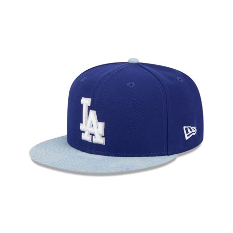 Los Angeles Dodgers Patch Denim 59fifty Fitted Hat Bibigreen