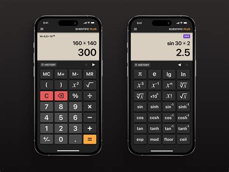 Scientific Calculator Ios Mobile App By Dzianis Anchukou For