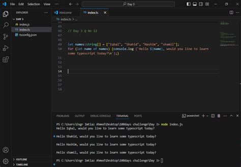 Imtiaz Ahmed On Linkedin 100daysofcodingchallenge Coding Typescript