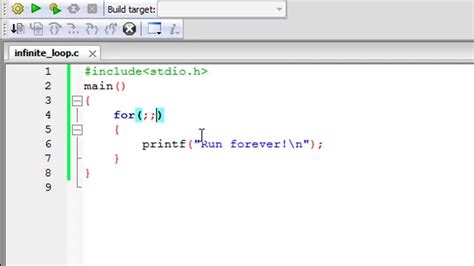Infinite While Loop