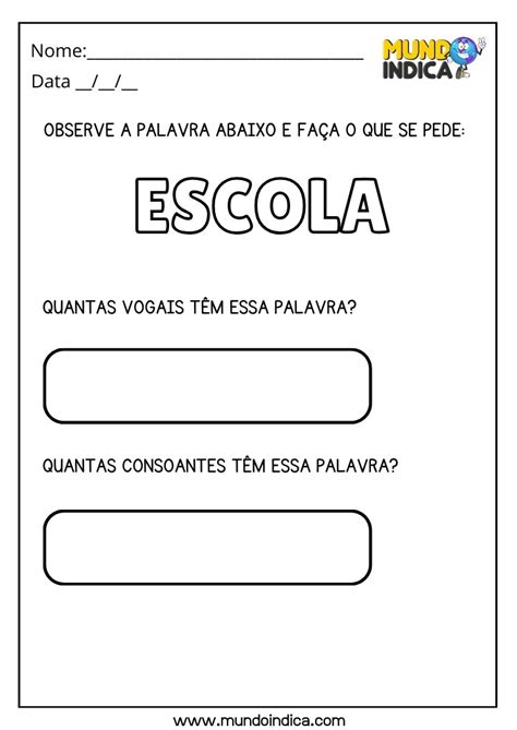 15 Atividades Sobre O Dia Da Escola Para Imprimir
