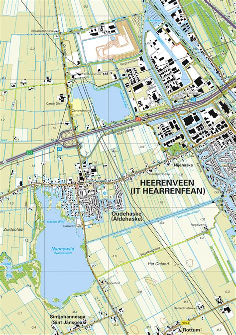 Digitale Topografische Kaart 11C Joure Kaarten En Atlassen Nl