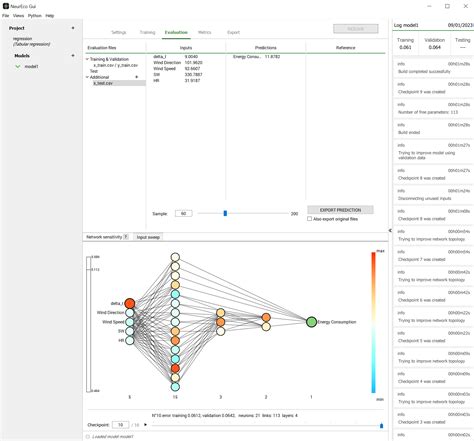 Sensitivity Analysis For Tabular Solutions — Neureco User Manual